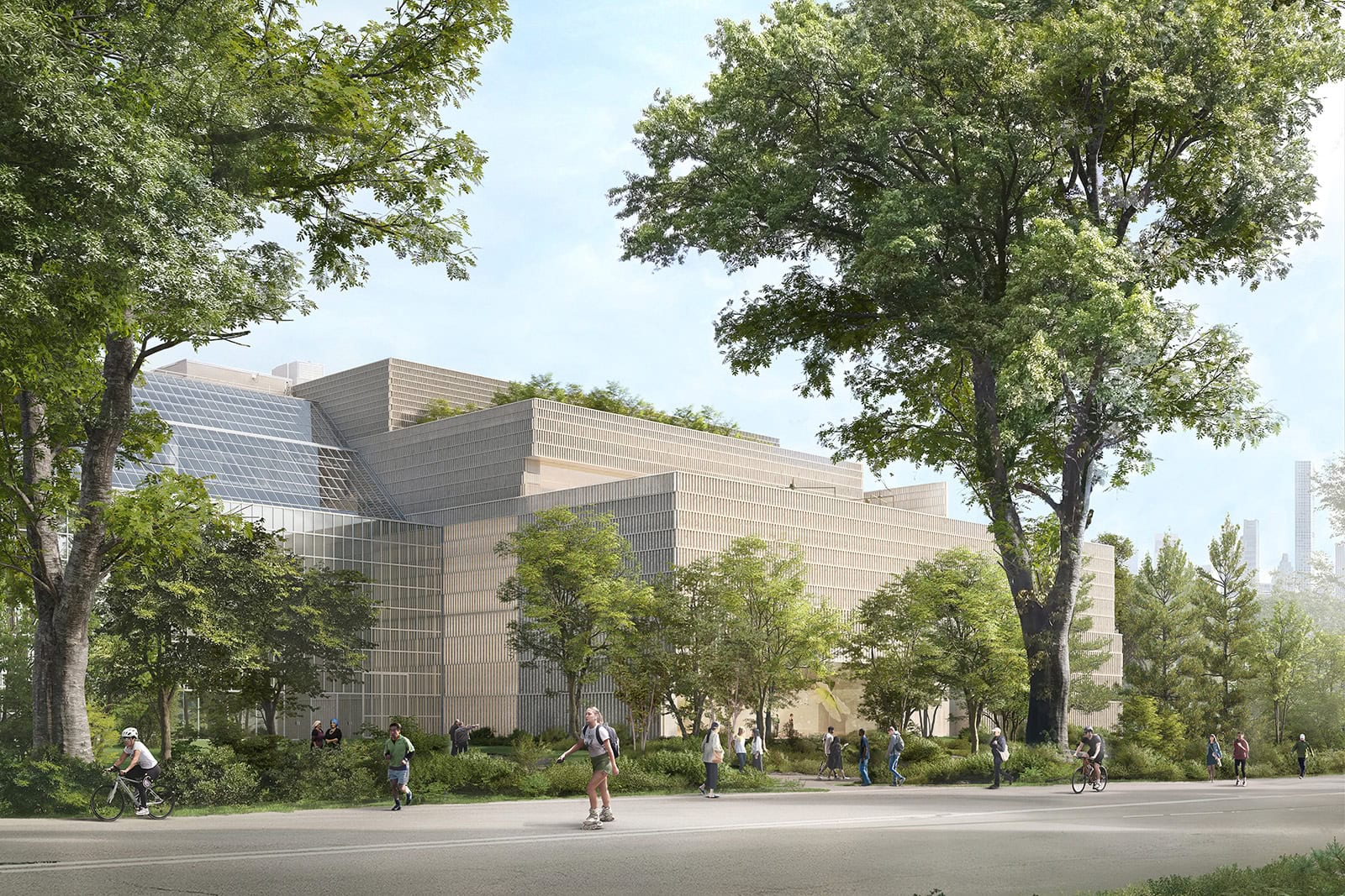 Met Museum's New Modern Wing Design Unveiled - Front